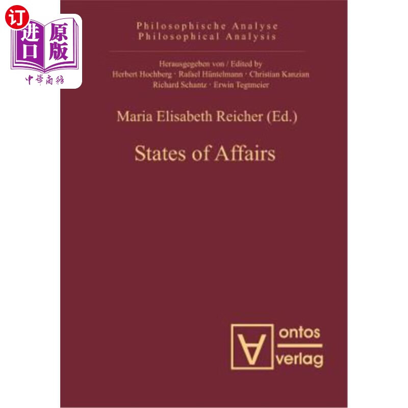 海外直订States of Affairs 事态