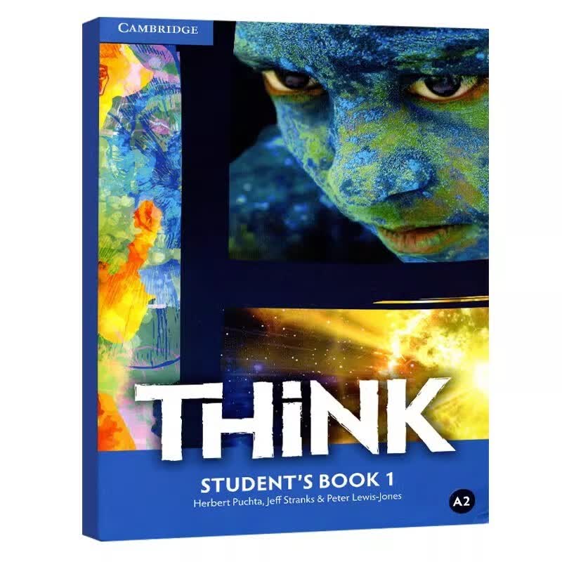 think教材 原版进口剑桥Cambridge Think Starter 1 2 3 4 5级别学生书+练习册思维KET/PET考试教辅外语初中高中英语教材自学书 Think 1级别主课本