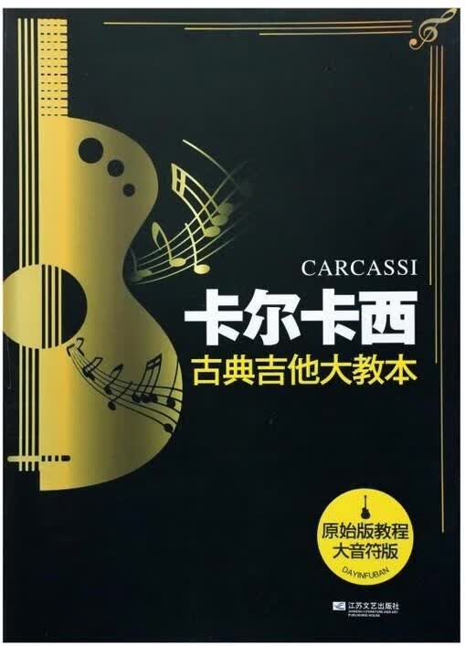 卡尔卡西古典吉他大教本 王江岩 著