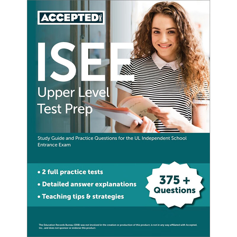 预售 按需印刷 ISEE Upper Level Test Prep