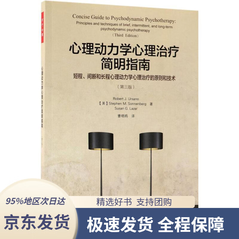 【 京东配送 支持团购】万千心理·心理动力学心理治疗简明指南：短程、间断和长程心理动力学心理治疗的原则和技术：第三版曹晓鸥