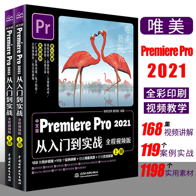 中文版Premiere Pro 2021从入门到实战 pr2021教程书籍中 pr软件完全自学零基础视频教程短视频剪辑制作影视后期处理教材书籍
