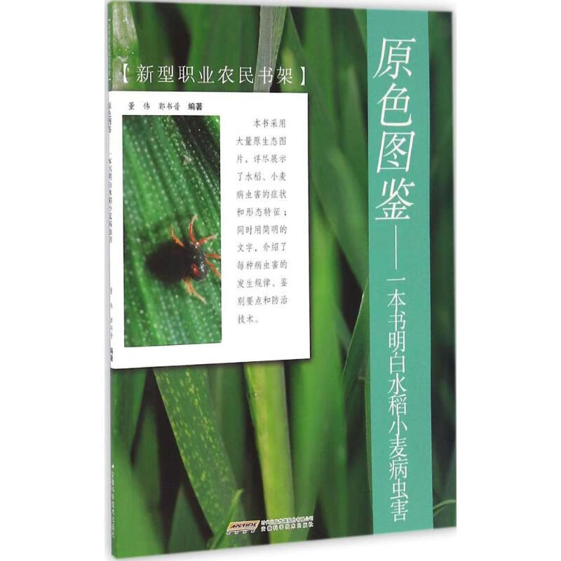 原色图鉴一本书明白水稻小麦病虫害