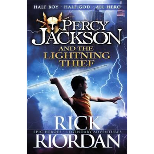 Percy Jackson and the Lightning Thief book 1 英文原版 波西·杰克逊与神火之盗 学生英语课外阅读小说读物