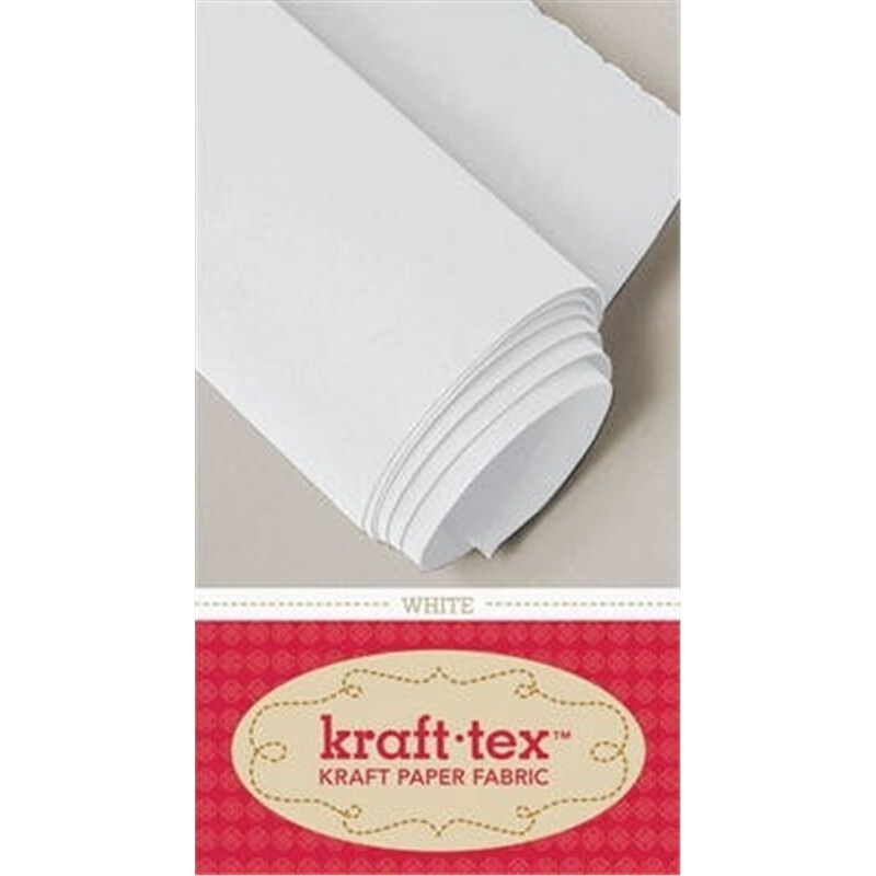 kraft-tex (TM) Basics Bolt, White:Kraft Paper