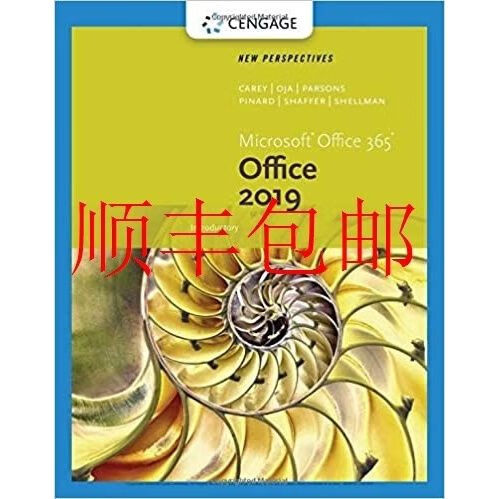 New Perspectives Microsoft Office 365 & Office 2019 实体书