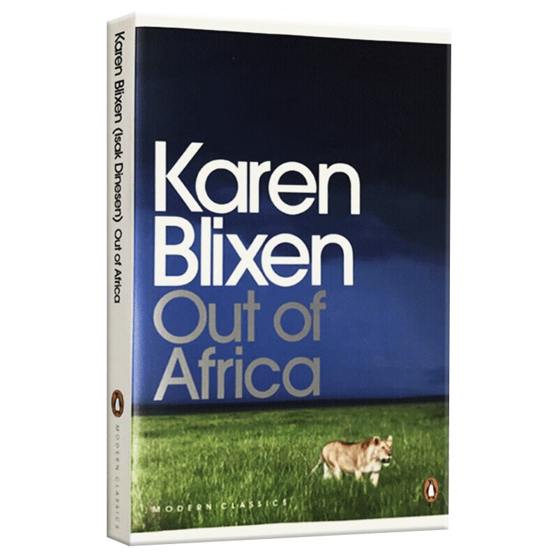 走出非洲 英文原版Out of Africa卡伦·布里克森Karen Blixen