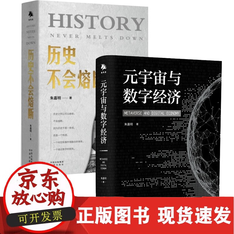 【全2册】元宇宙与数字经济+历史不会熔断元宇宙时代大投资经济逻辑碳中和元宇宙基石通证科技设备Web区块