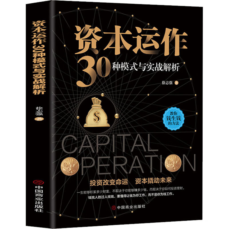 资本运作30种模式与实战解析 徐志强 书籍