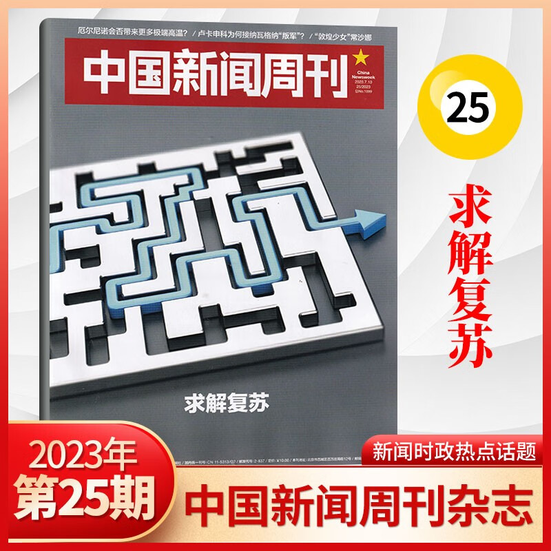 【31期：反击金融黑产】中国新闻周刊杂志 2023年上新 7月第25期 求解复苏