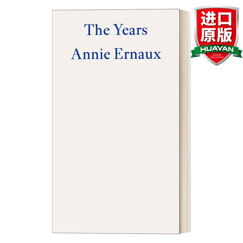 The Years 英文原版 悠悠岁月 安妮埃尔诺 2022年诺贝尔文学奖得主 英文版 进口英语原版书籍