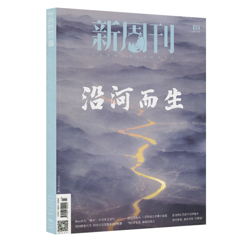 多期自选】新周刊杂志2022年1-24期年度大盘点/过期刊王源看天下环球中国三联生活人物新闻周刊 2022年第13期 沿河而生