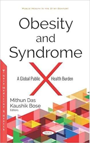 Obesity and Syndrome X: A Global Public Health B
