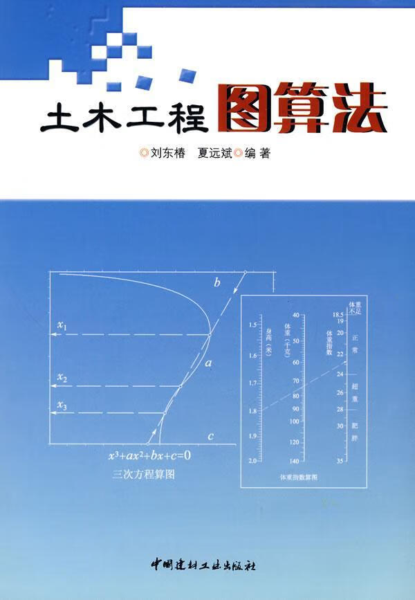 土木工程图算法刘东椿建筑9787802276840 土木工程算图法