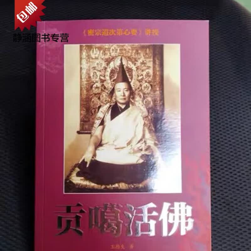 贡嘎活佛 密宗道次第心要讲授 云南民绝版不按定价 贡噶活佛  贡噶活佛