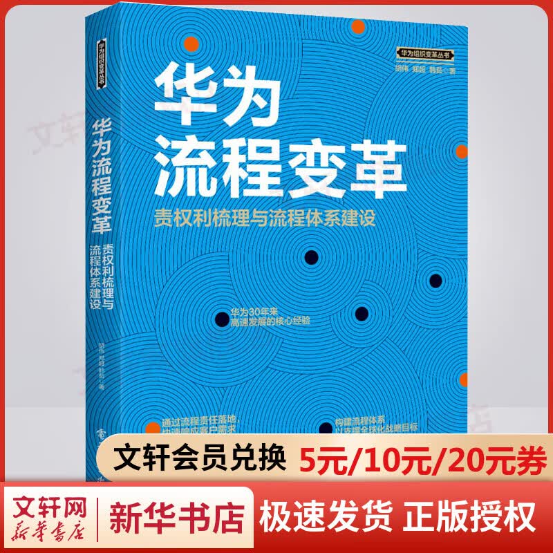华为流程变革 责权利梳理与流程体系建设