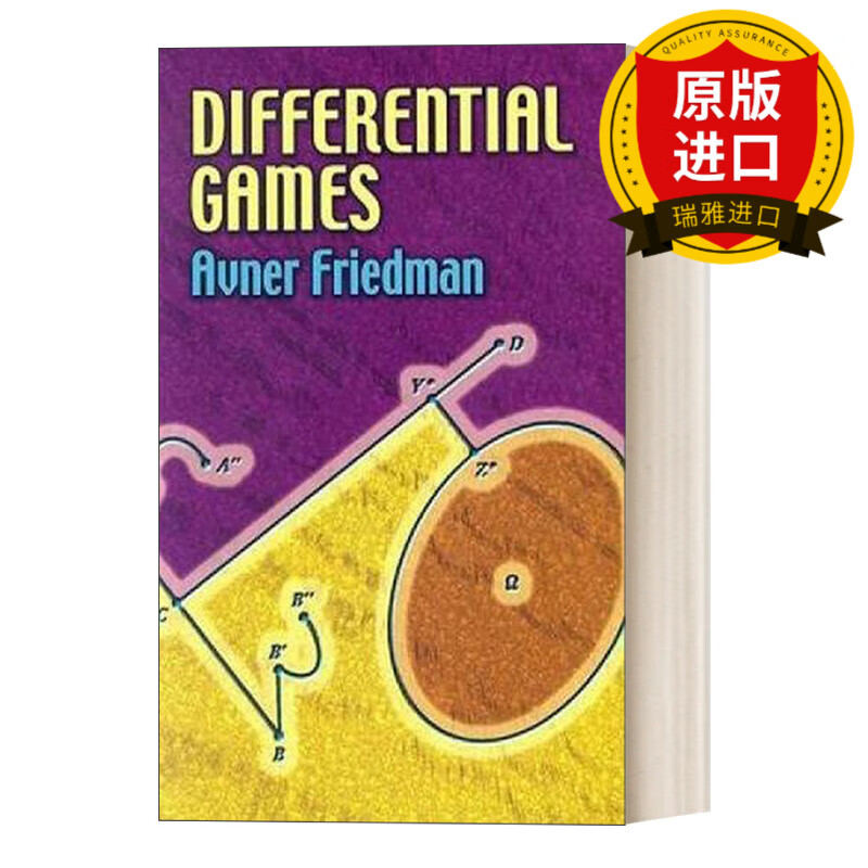 英文原版 Differential Games 微分博弈 Dover数学丛书 英文版 进口英语原版书籍