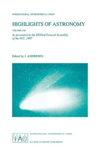 Highlights of Astronomy Volume 11B