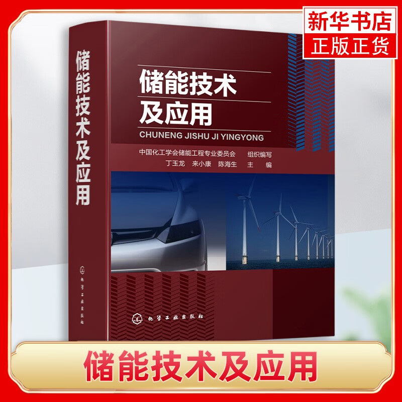 化工 储能技术及应用 中国化工学会储能工程专业委员 会新能源汽车锂电池储能物理储能风力发电储热冷光伏储能技术工作原理分析参考书