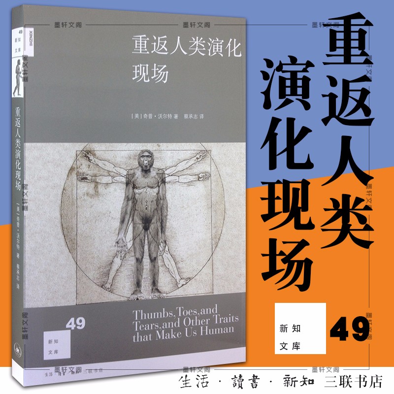 新知文库49：重返人类演化现场  （美）奇普·沃尔特 著   三联