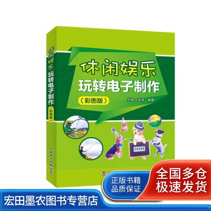 休闲娱乐 玩转电子制作（彩图版）【好书】