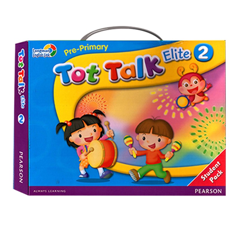 Tot Talk Pack （版）第2册【以所选系列为准】【已您下单选择的系列、颜色发货】