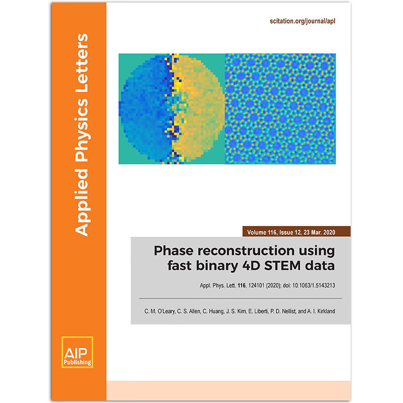 【单期可选】Applied Physics Letters 应用物理学快报 Vol.116 2020 N.12 2020年3月23日