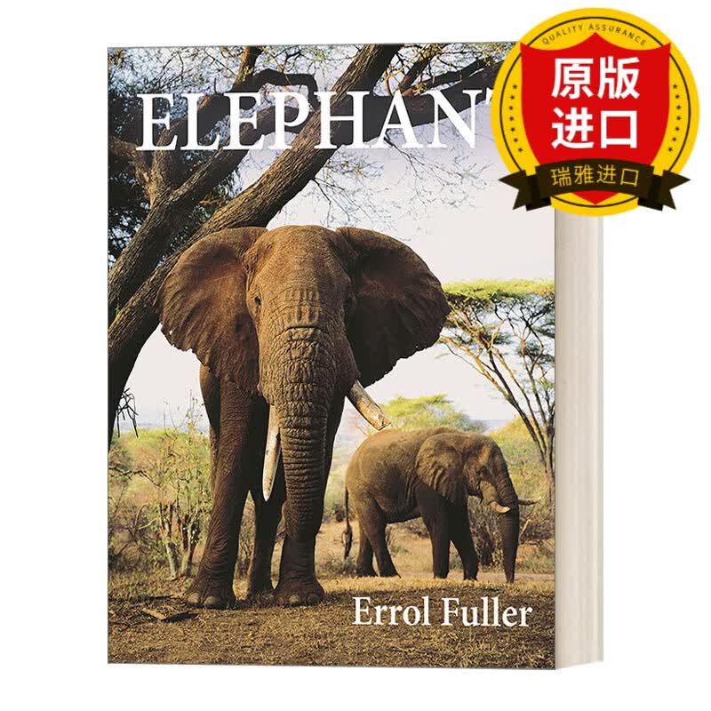 英文原版 Elephant 大象 哺乳类动物学 自然历史 Errol Fuller 精装 英文版 进口英语原版书籍