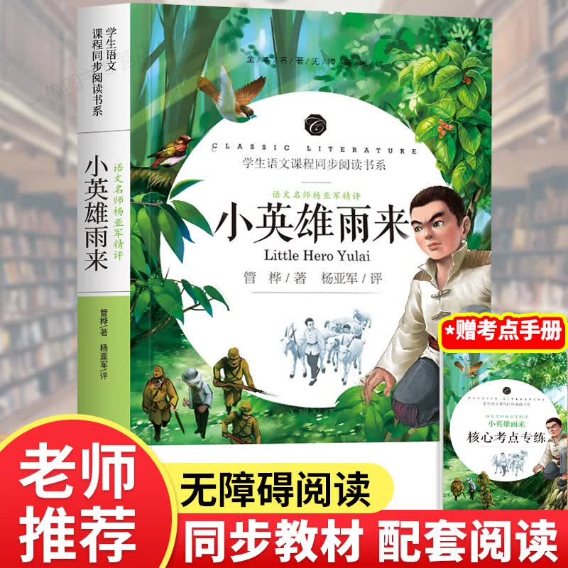 青铜葵花曹文轩小英雄雨来宝葫芦的秘密完整版四年级下册阅读课外书必读 老师推荐繁星春水巨人的花园海 【单本】小英雄雨来