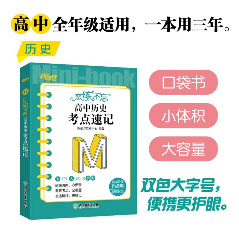新东方 恋练不忘 高中历史 考点速记