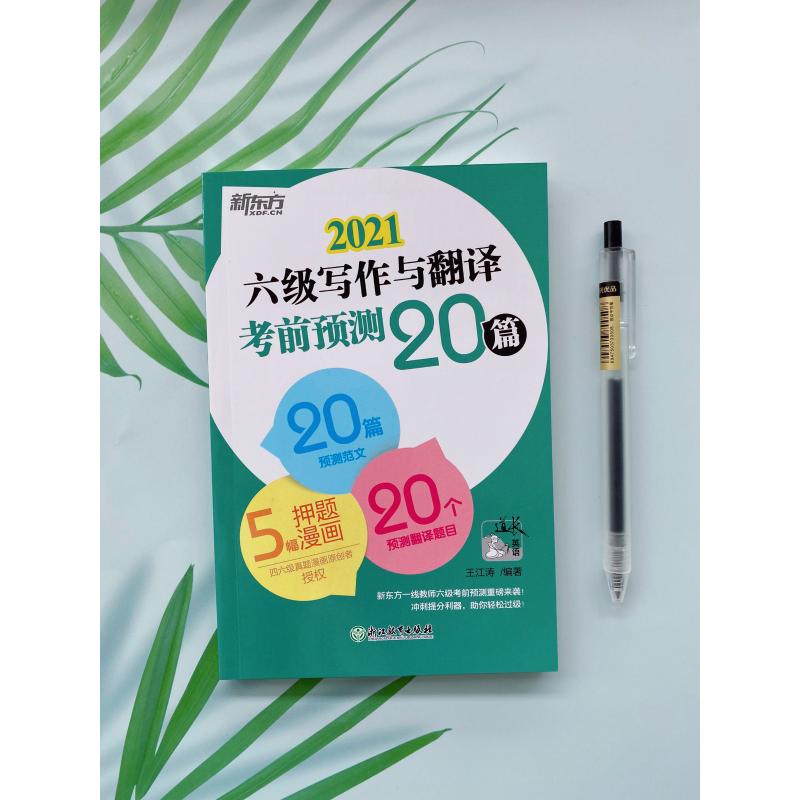 新东方 (21)六级写作与翻译考前预测20篇 图书
