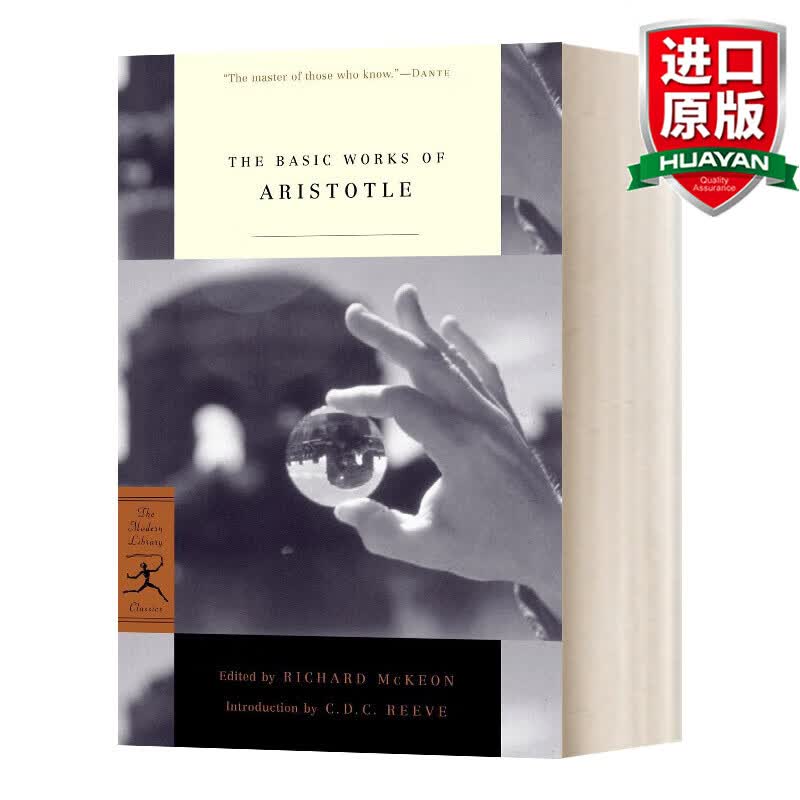 The Basic Works of Aristotle 英文原版 亚里士多德作品 英文版 进口英语原版书籍