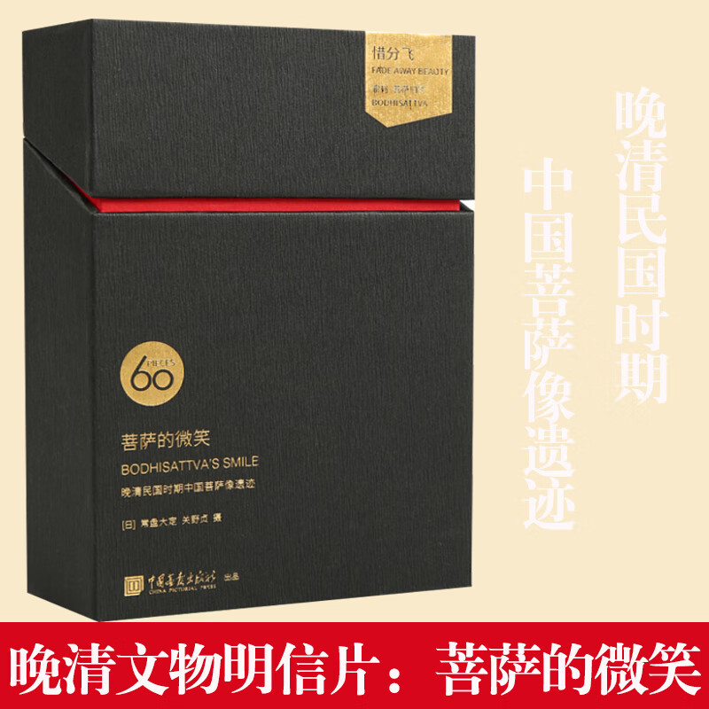 菩萨的微笑 晚清文物明信片 惜分飞系列 晚清民国时期中国菩萨像遗迹常盘大定著 消逝的佛学宗教古迹 中