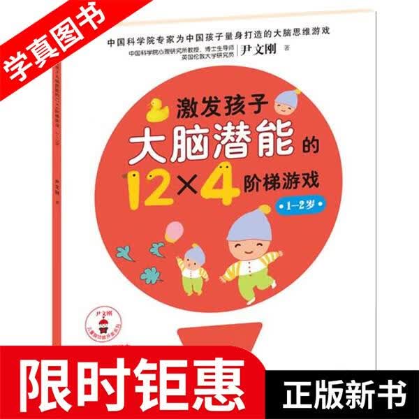 激发孩子大脑潜能的12×4阶梯游戏 尹文刚著 接力出版社