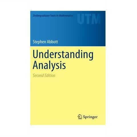 Understanding Analysis 纸质书 图片色