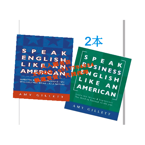 Speak Business English Like an American 纸质书现货