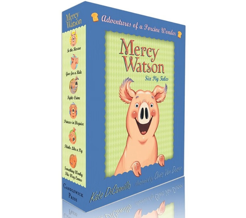 Mercy Watson Boxed Set: Adventures of a Porcine Wonder 进口故事书