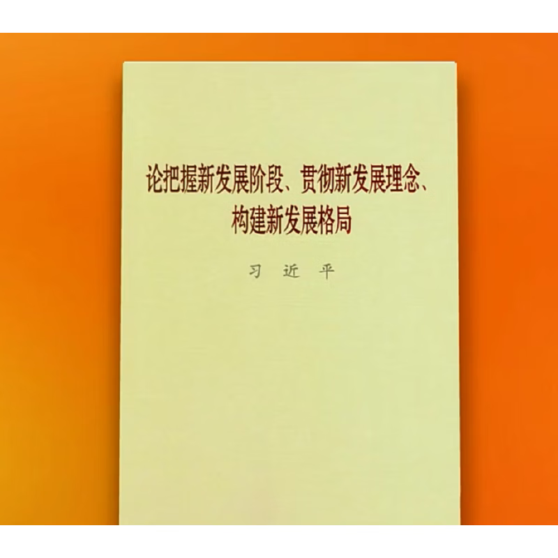 论把握新发展阶段贯彻新发展理念构建新发展格局（普及本）小字本 中央文献出版社9787507348361