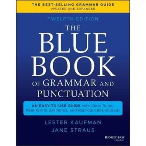 The Blue Book Of Grammar And Punctuation2021版