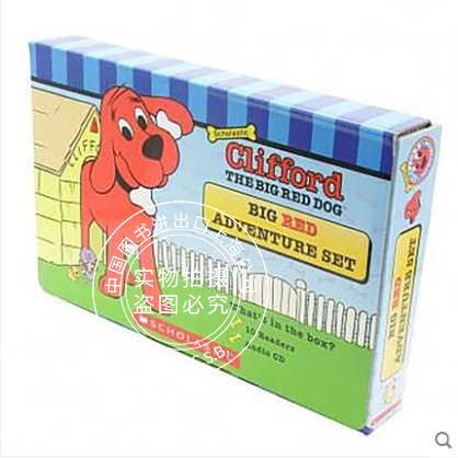 现货 大红狗10本故事书套装 英文原版 Clifford Big Red Adventur