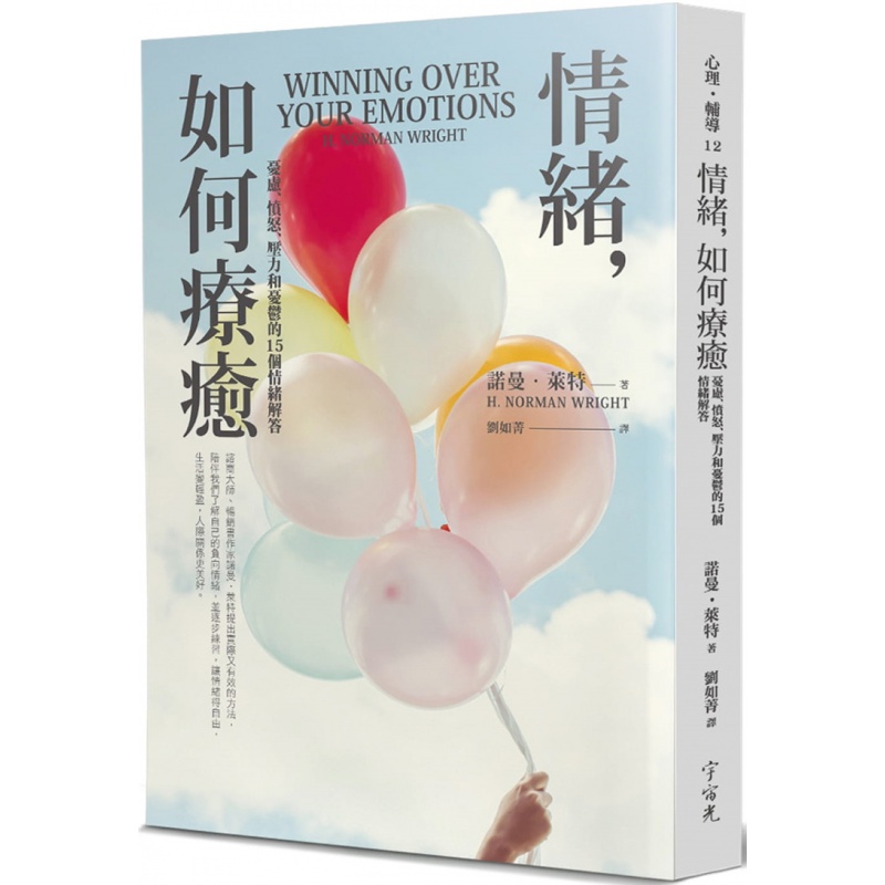 台版 情绪如何疗愈 忧虑愤怒压力和忧郁的15个情绪解答 诺曼莱特 宇宙光 温馨疗愈心理励志故事书