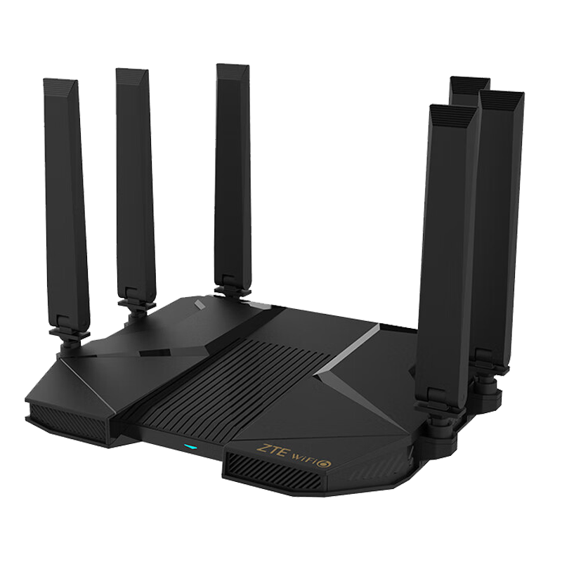 ZTE 中兴 AX5400Pro+ 双频5400M 家用级千兆Mesh无线路由器 Wi-Fi 6 暗夜黑*2件，878元包邮、合439元/件—— 慢慢买比价网