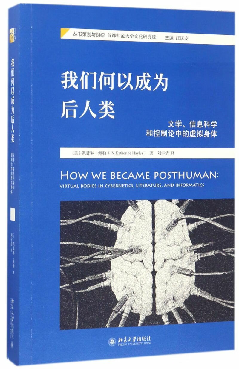 我们何以成为后人类(文学信息科学和控制论中的虚拟身体)北京大学出版社外国文学-各国文学书店课外阅