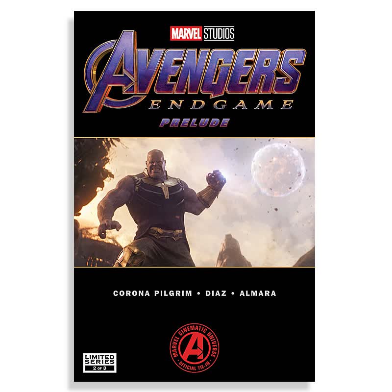 英文原版 漫威复仇者联盟4 终局之战 复联4 Marvel's Avengers: Endgame Prelude 电影官方前奏漫画 Marvel系列艺术画册书籍 电影周边