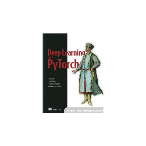 Deep Learning With Pytorch全彩纸质书 如图
