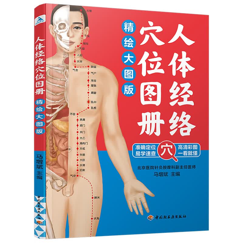 人体经络穴位图册（精绘大图版）