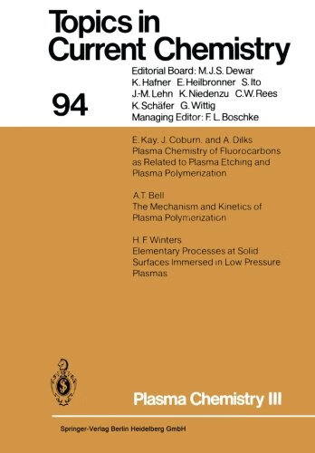 Plasma Chemistry III