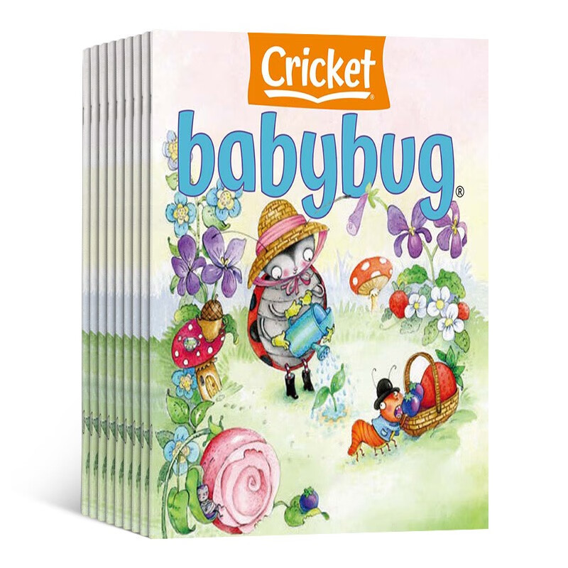 【【杂志预计10月发货】Babybug（虫宝宝）杂志订阅 2023年10月起订 1年共9期 杂志铺（先发“杂志订阅清单）