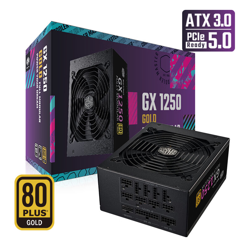 酷冷至尊 MWE 与 GX 系列电源推出 ATX 3.0 版本，售价 1249 元起 - IT之家
