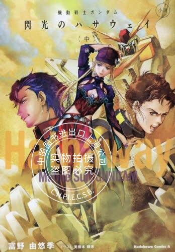 现货 进口日文 小说 机动战士高达 闪光的哈萨维 新装版 中 機動戦士ガンダム 閃光のハサ